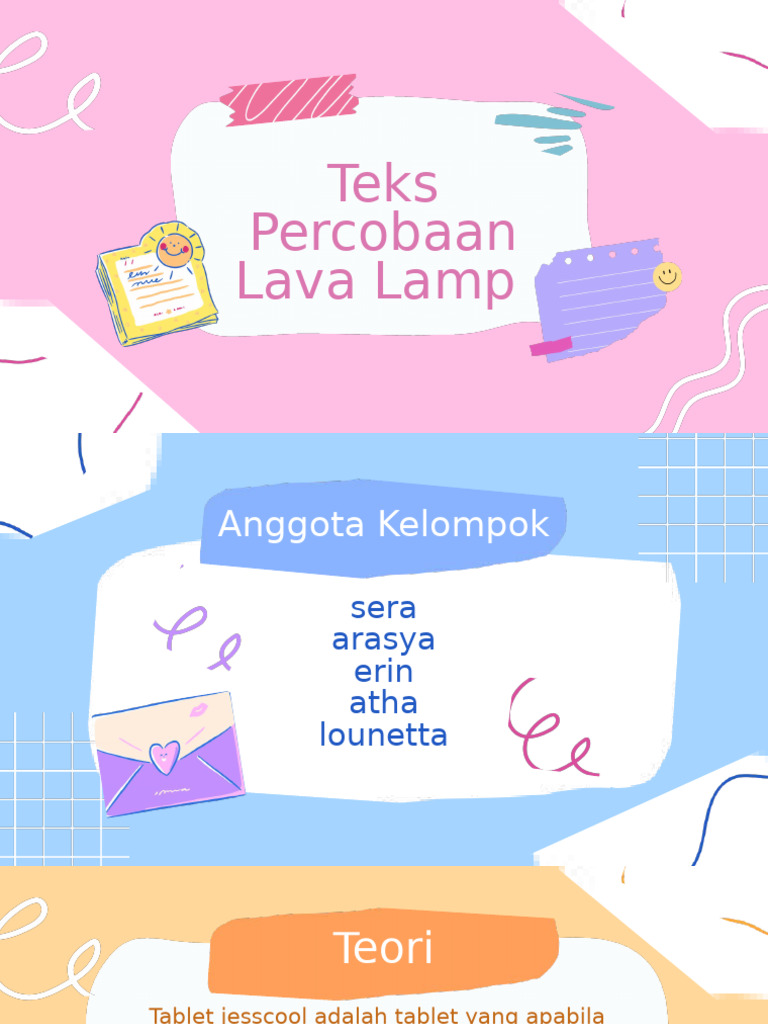 Warna Warni Pastel Kreatif Lucu Tugas Presentasi Kelompok _20240814_204240_0000 (1) | PDF