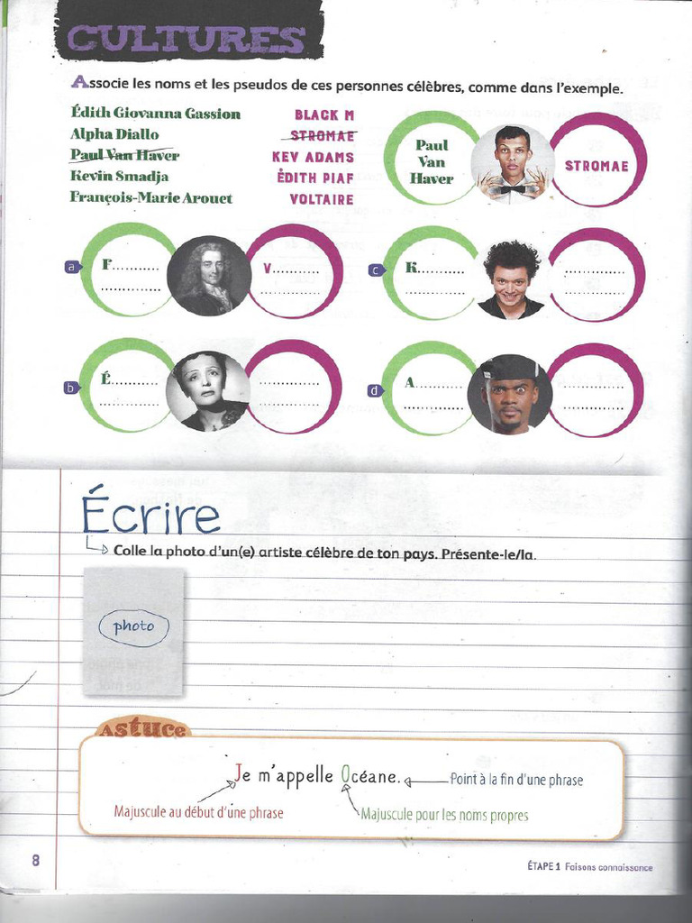 Cultures Cahier | PDF