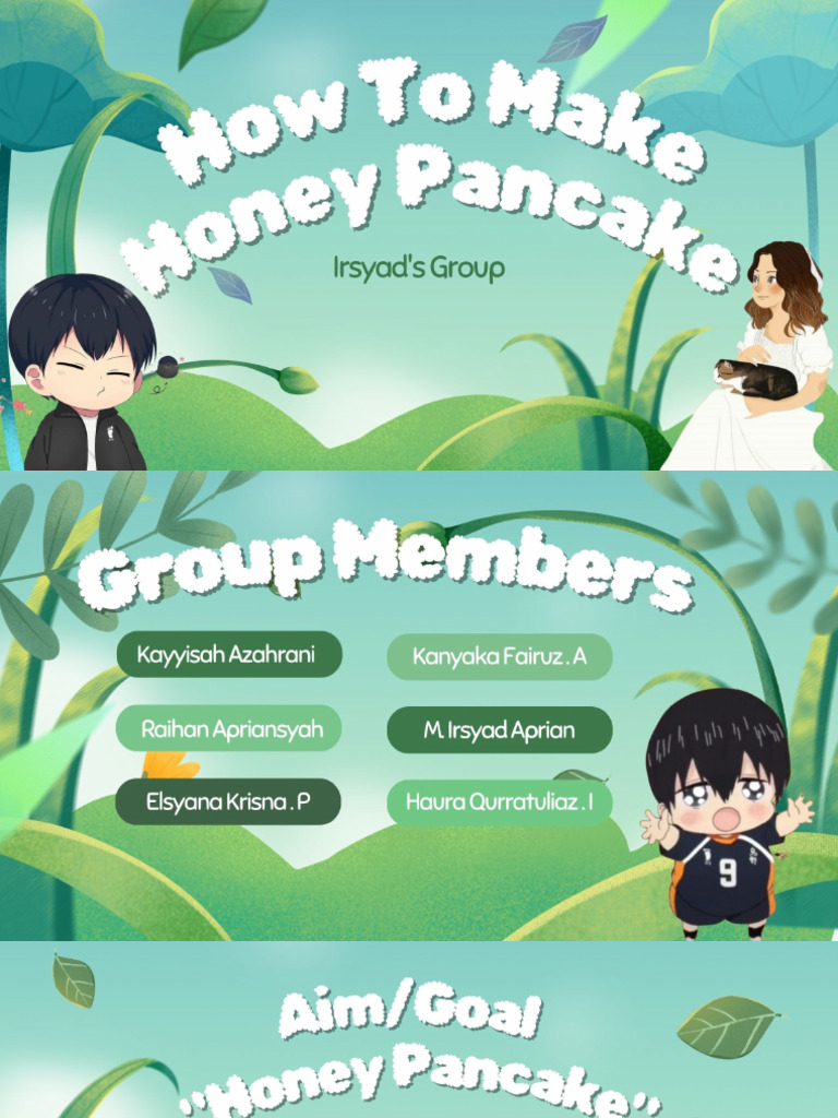 Kelompok Irsyad How To Make Honey Pancake | PDF