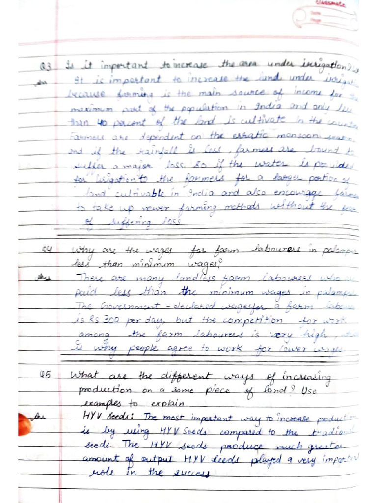 Class 9 Ques Ans Ncert | PDF