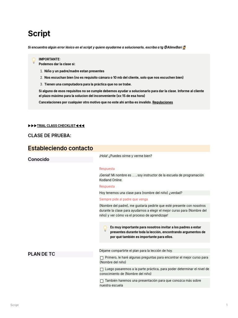 Script Kodland | PDF | Programación de computadoras | Scratch (lenguaje ...
