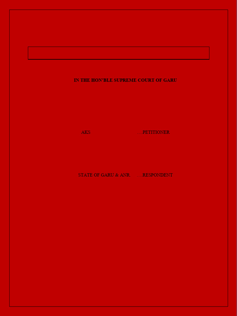 Memorial For Respondent | PDF | Mens Rea | Environmental Impact Assessment
