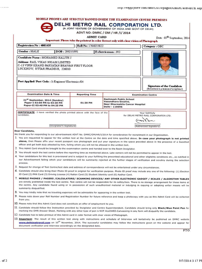 Delhi Metro | PDF
