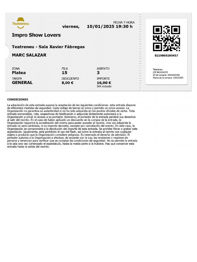 Impro Show Lovers Platea 85731 | PDF