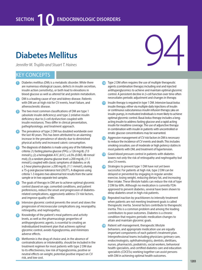 DIABETES MELLITUS | PDF | Diabetes | Prediabetes