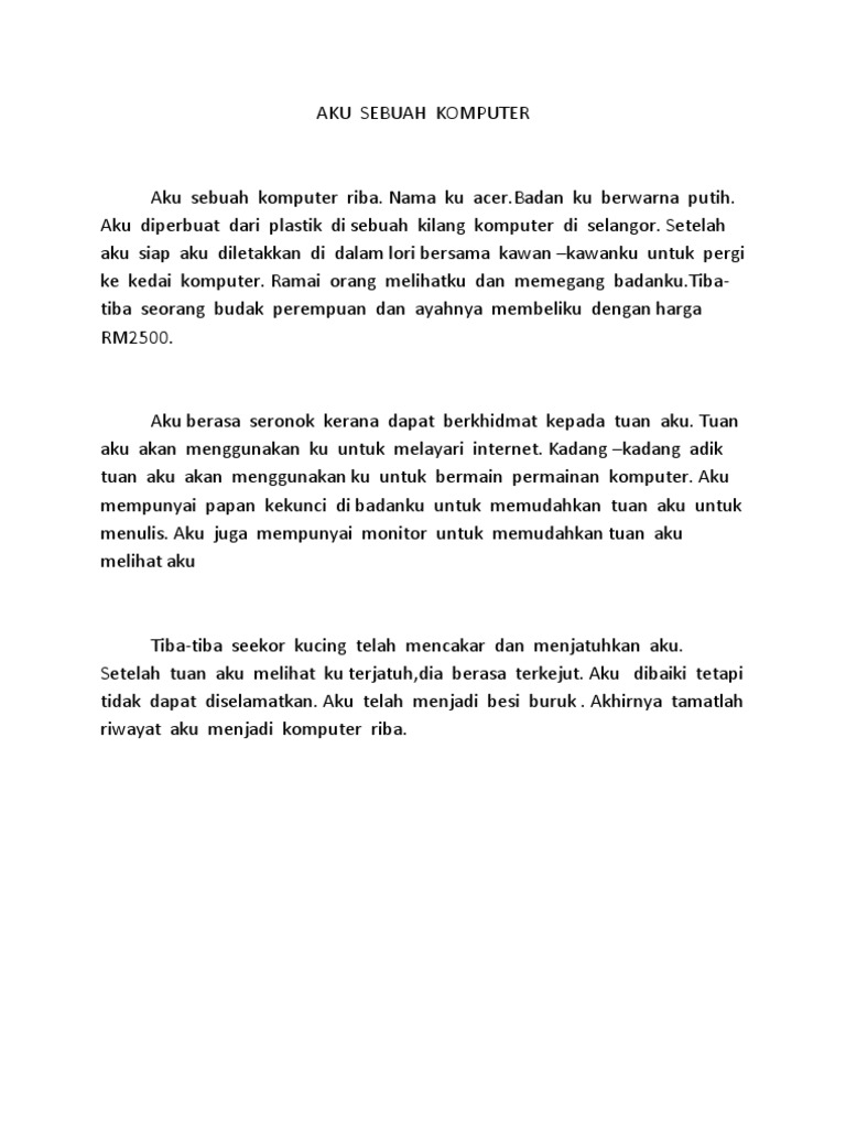 Aku Sebuah Komputer Riba作文 Hqdefault Jpg Sqp