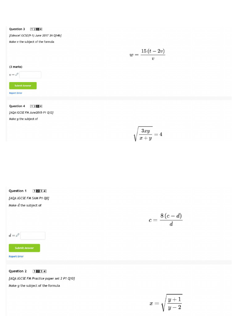 Maths Test | PDF