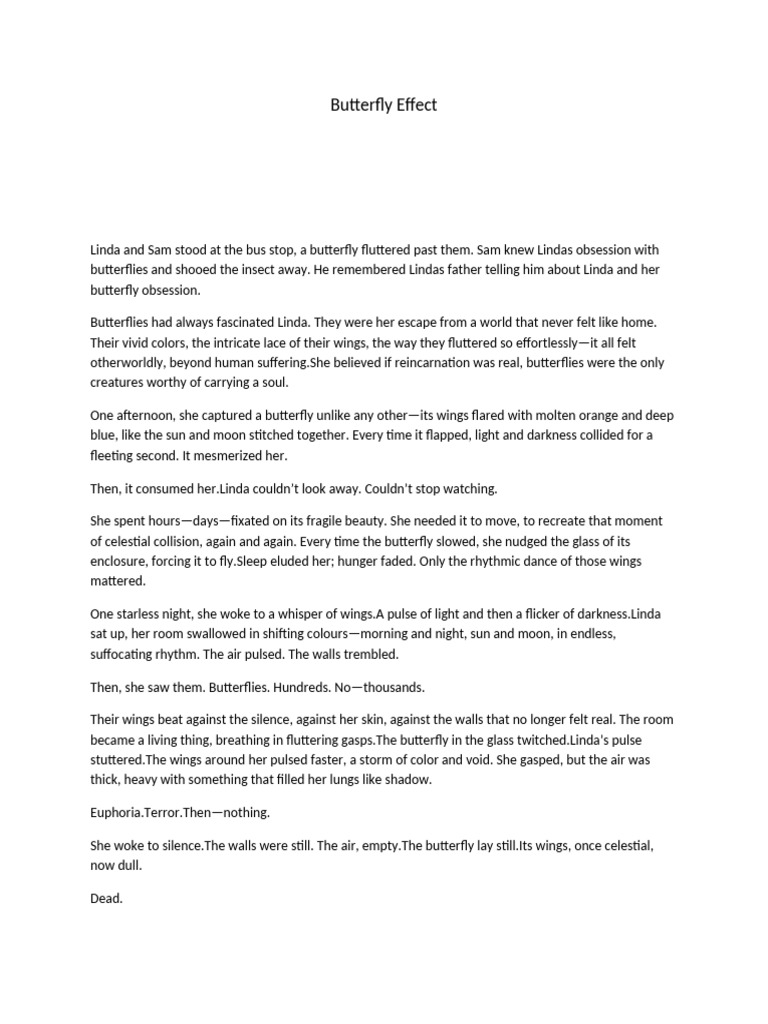 Butterfly Effect | PDF