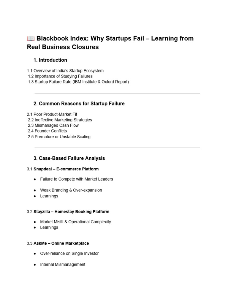 Stayzilla: Lessons from Failure | PDF