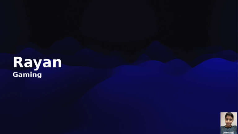 Rayan: Gaming | PDF
