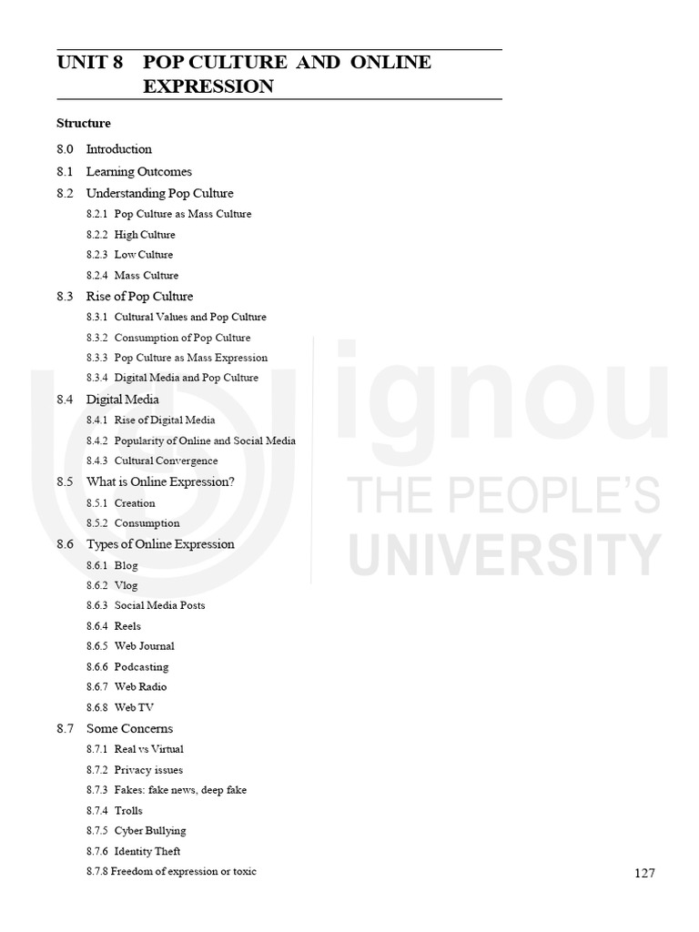 Pop Culture - 250415 - 142202 | PDF | Popular Culture | Social Media