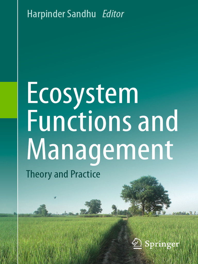Ecosystem Functions and Management | PDF | Sustainability | Ecosystem