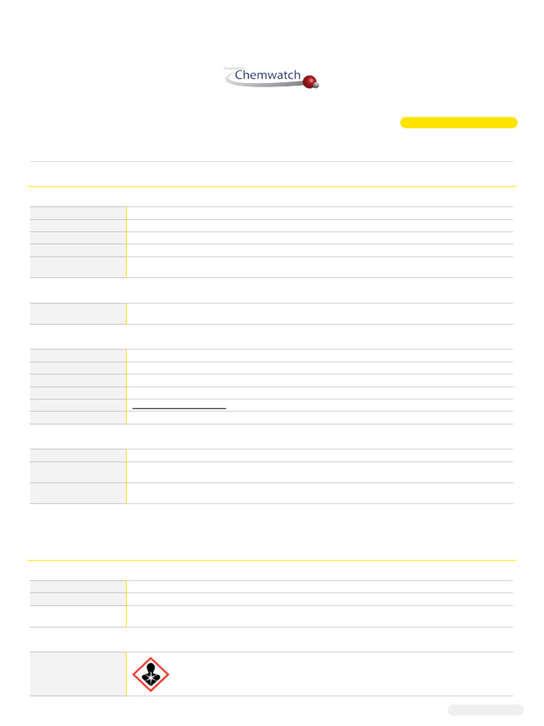PH 4 Buffer Solution Safety Data Sheet | PDF | Waste Management ...