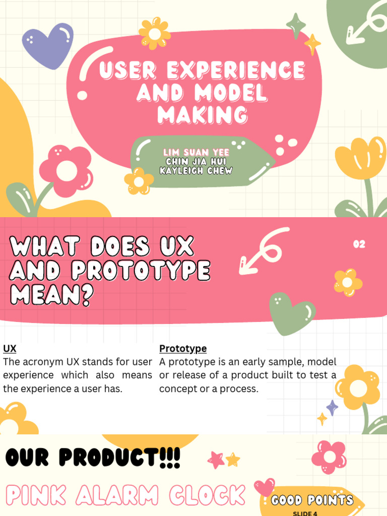 User Experience and Model Making | PDF