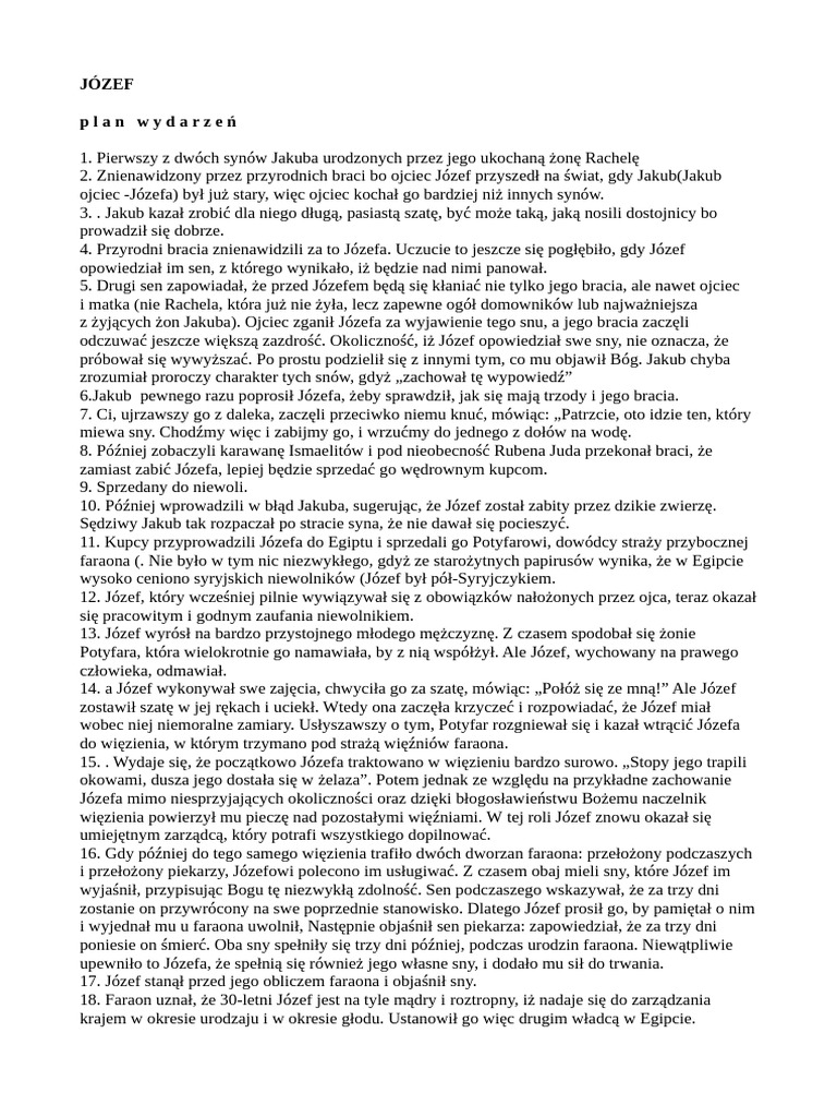Józef | PDF