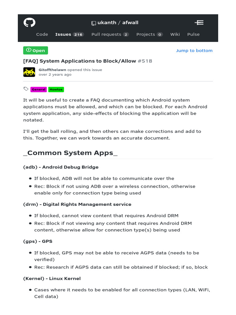 Afwall Safe System App To Block | PDF | Android (Operating System) | Google Play