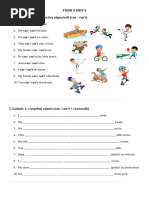 Tiger 3 TRF Unit 3 Catch-Up Grammar | PDF