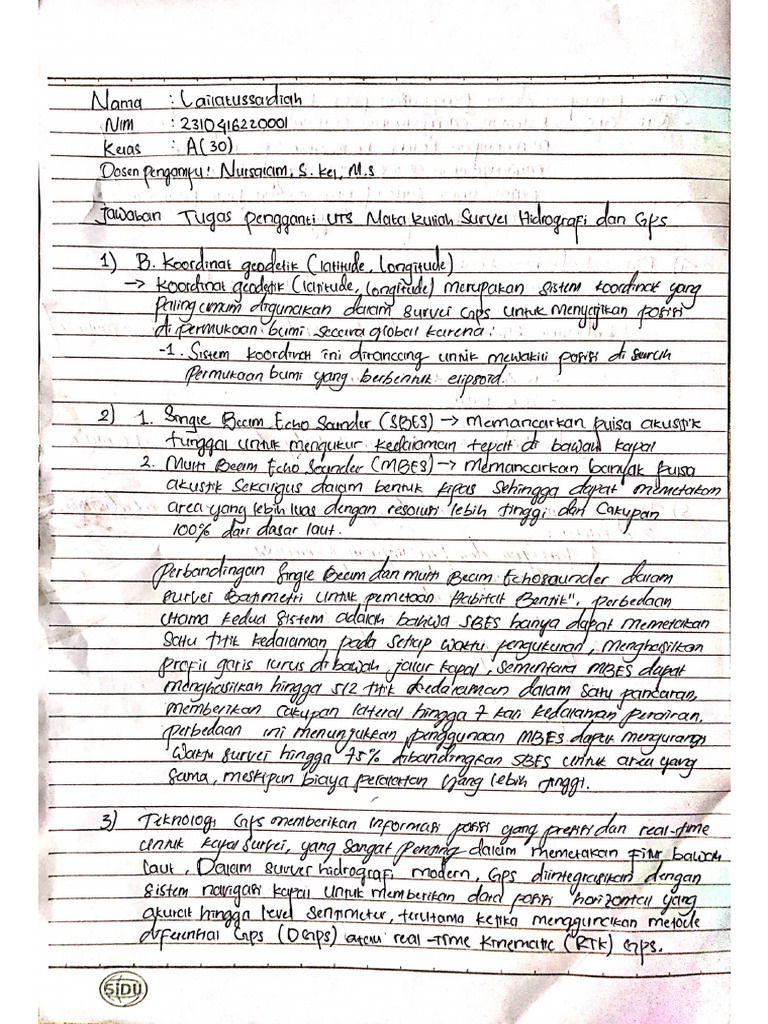 Lailatussa'diah 2310416220001 A | PDF