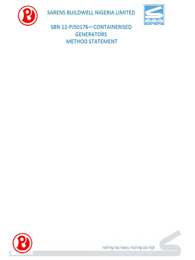 LIFTING SEQUENCE METHOD STATEMENT Rev3 COMPRESSED | PDF | Crane ...