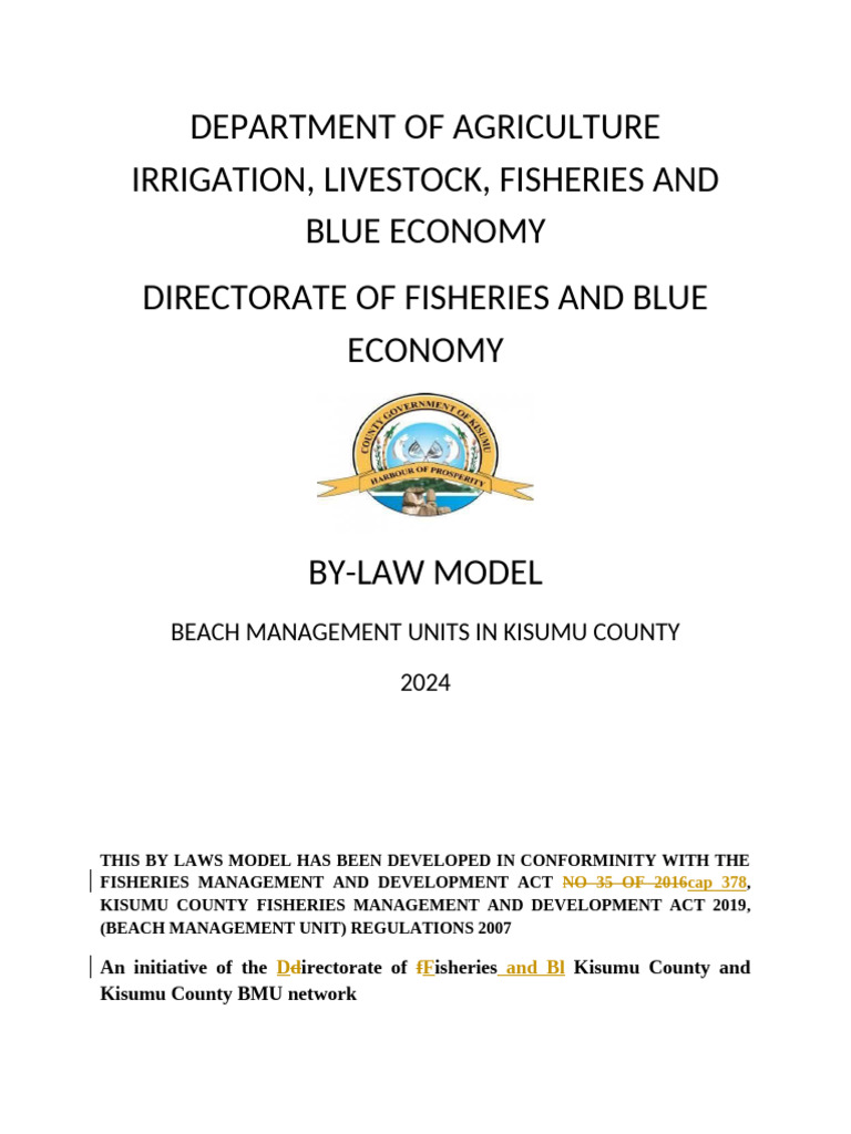 BMU BYLAWS Edited Tracked | PDF | Fee | Committee