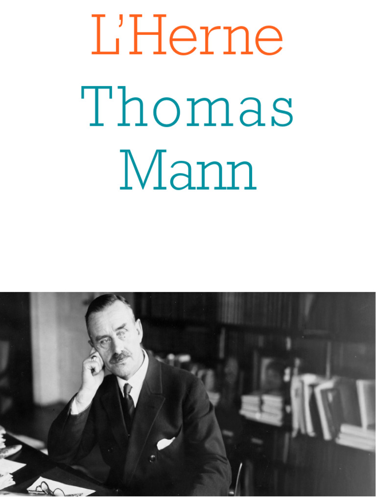 Cahier Thomas Mann | PDF