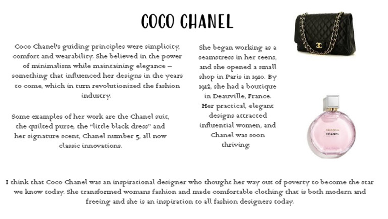 Coco Chanel: Revolutionizing Fashion | PDF