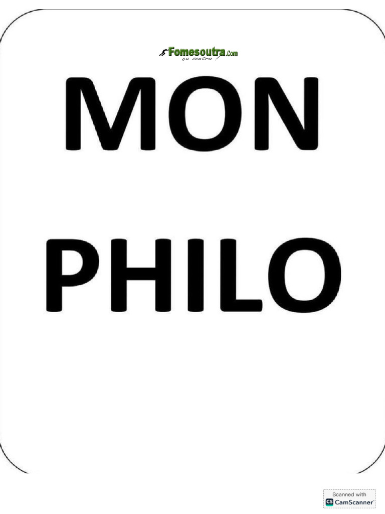 Mon Philo Doc Philo Tle Arg+Exemples by TEHUA | PDF