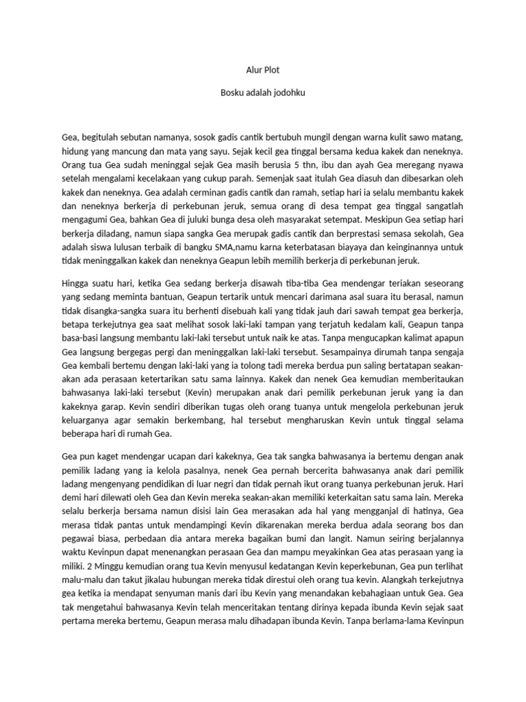 Alur Plot-WPS Office | PDF