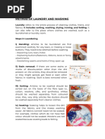 Home Economics: Textiles Overview for JSS3 | PDF | Textiles | Sewing ...
