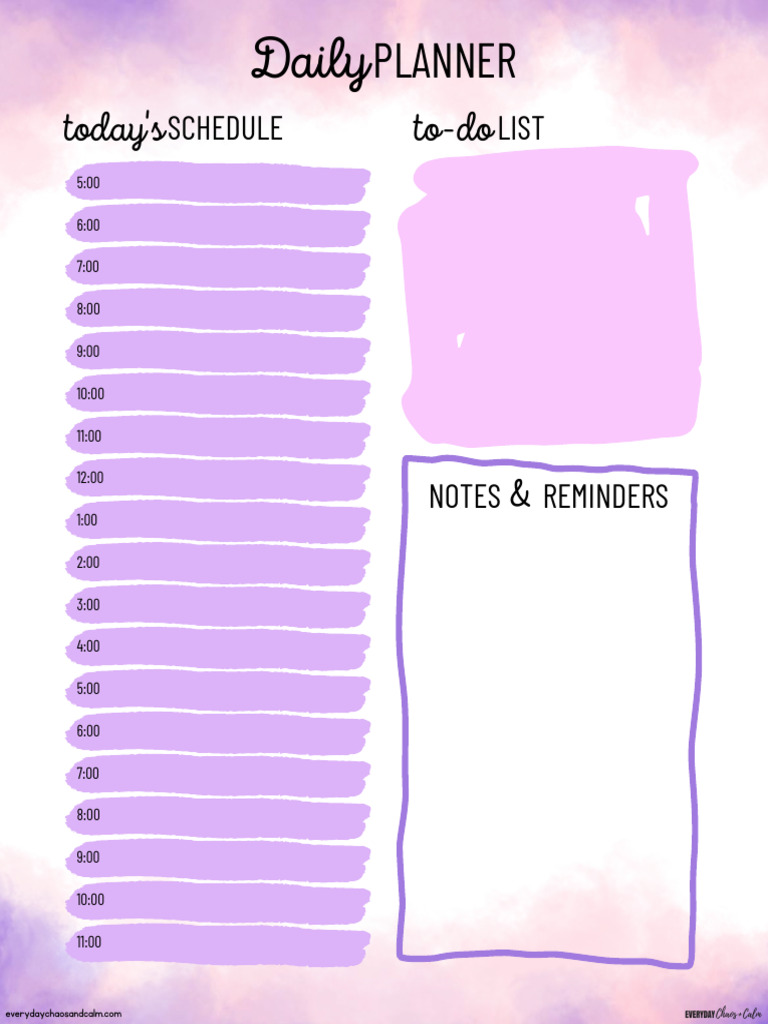 Daily Planner7 | PDF