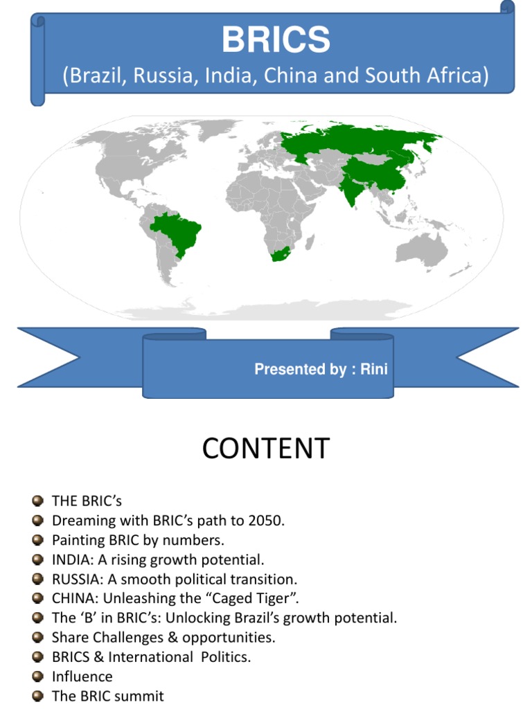 Brics | PDF | Bric | Globalization