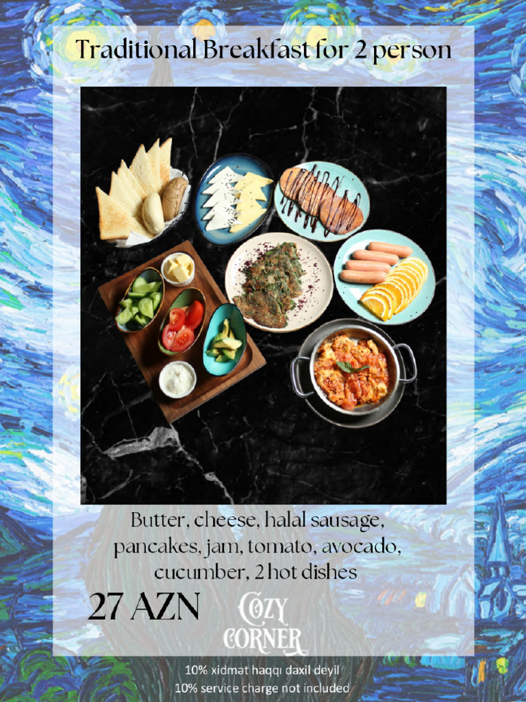 Menu Cozy | PDF