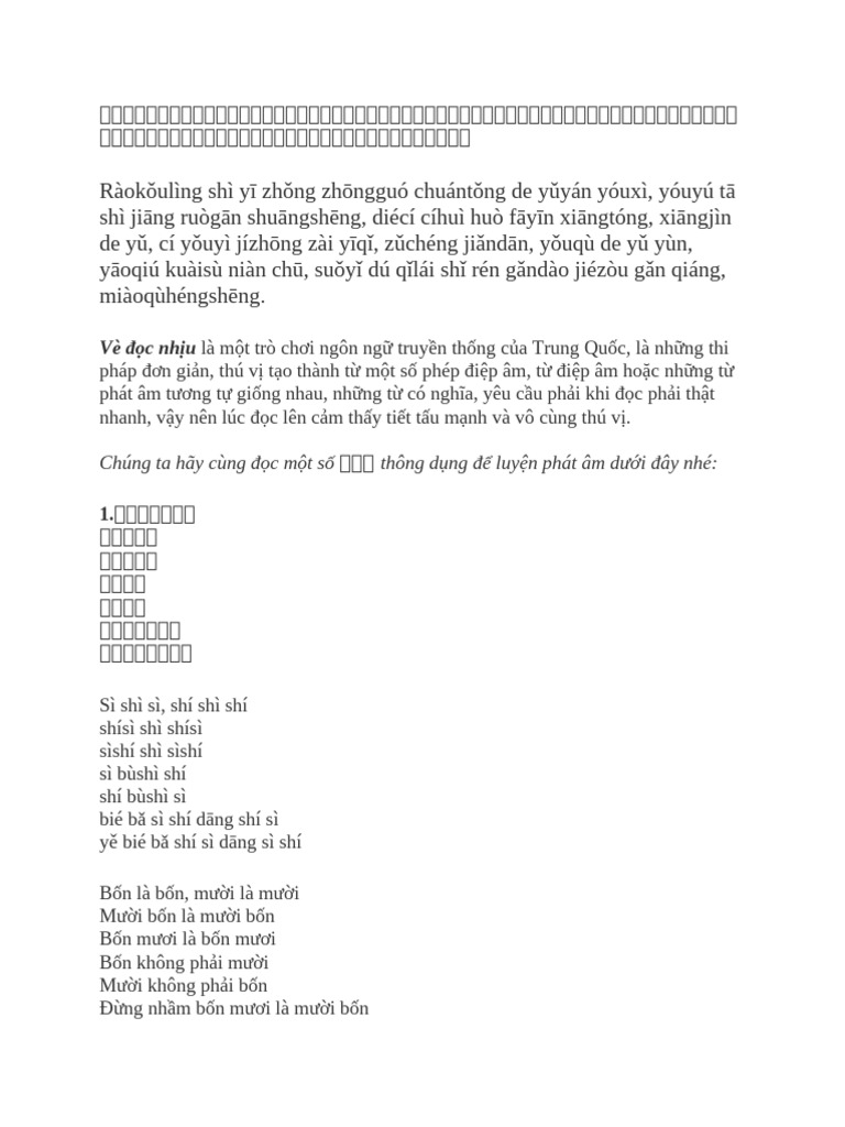 Bai Tap Luyen Doc 2 | PDF