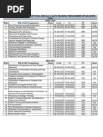 KSG Baringo Campus Training Calendar 2025 2026 | PDF