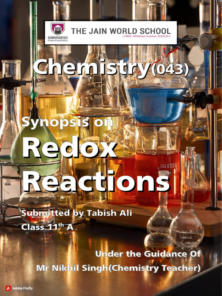 Understanding Redox Reactions in Chemistry | PDF | Redox | Chemical ...