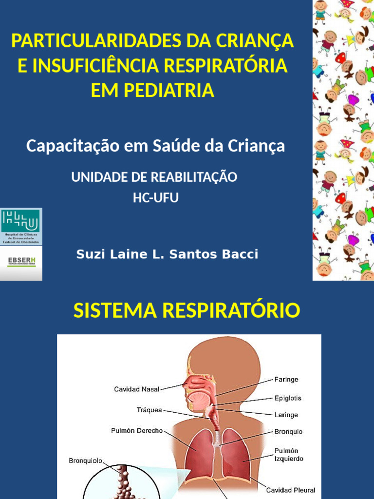 Particularidades Da Criança e Insuf. Resp. em Pediatria (Módulo 1 ...