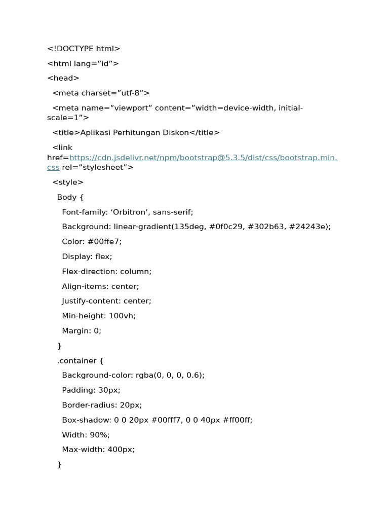 script app diskon desain cyber (SFILE.MOBI) | PDF