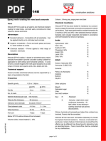 Fosroc Nitocote EP405 TDS | PDF | Concrete | Epoxy