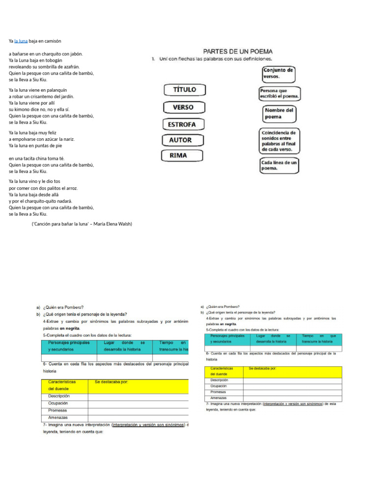 Poesia Segundo Ciclo | PDF