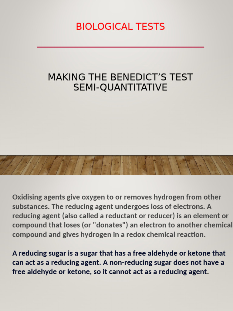 Biological Tests | PDF