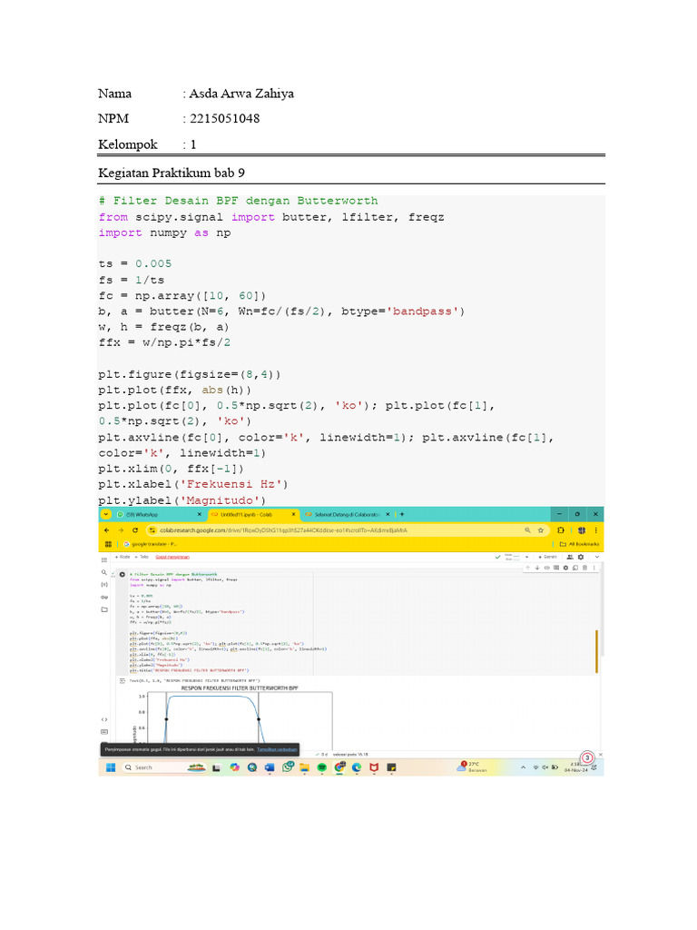 Asda Arwa Zahiya - Kegiatan Bab 9 ASG | PDF
