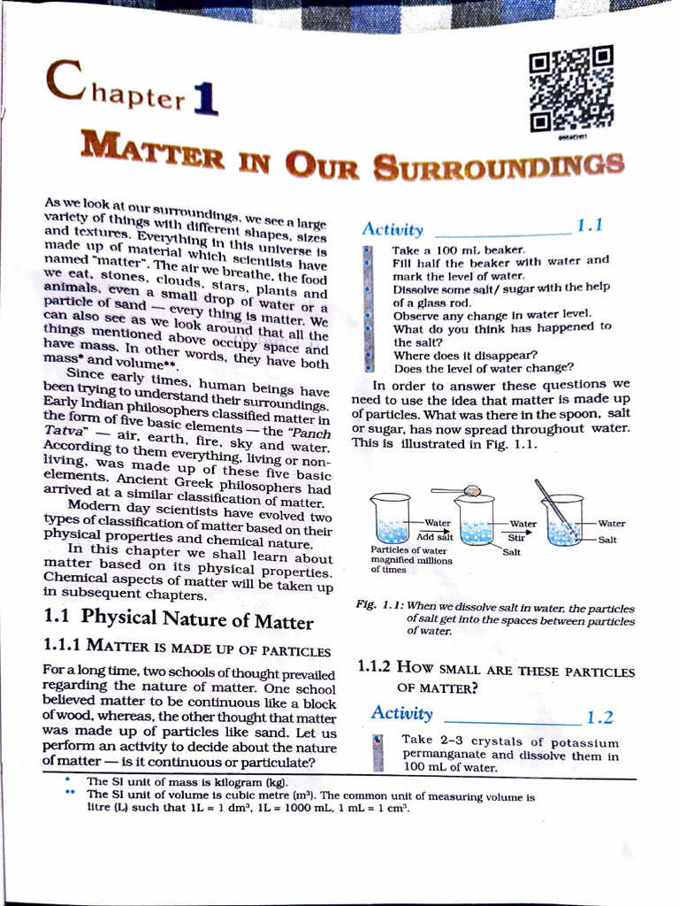 Chapter1 Science Class9 | PDF