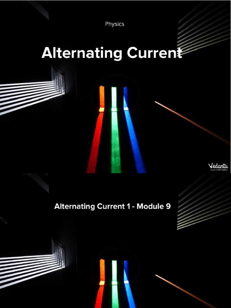 Alternating Current Notes | PDF