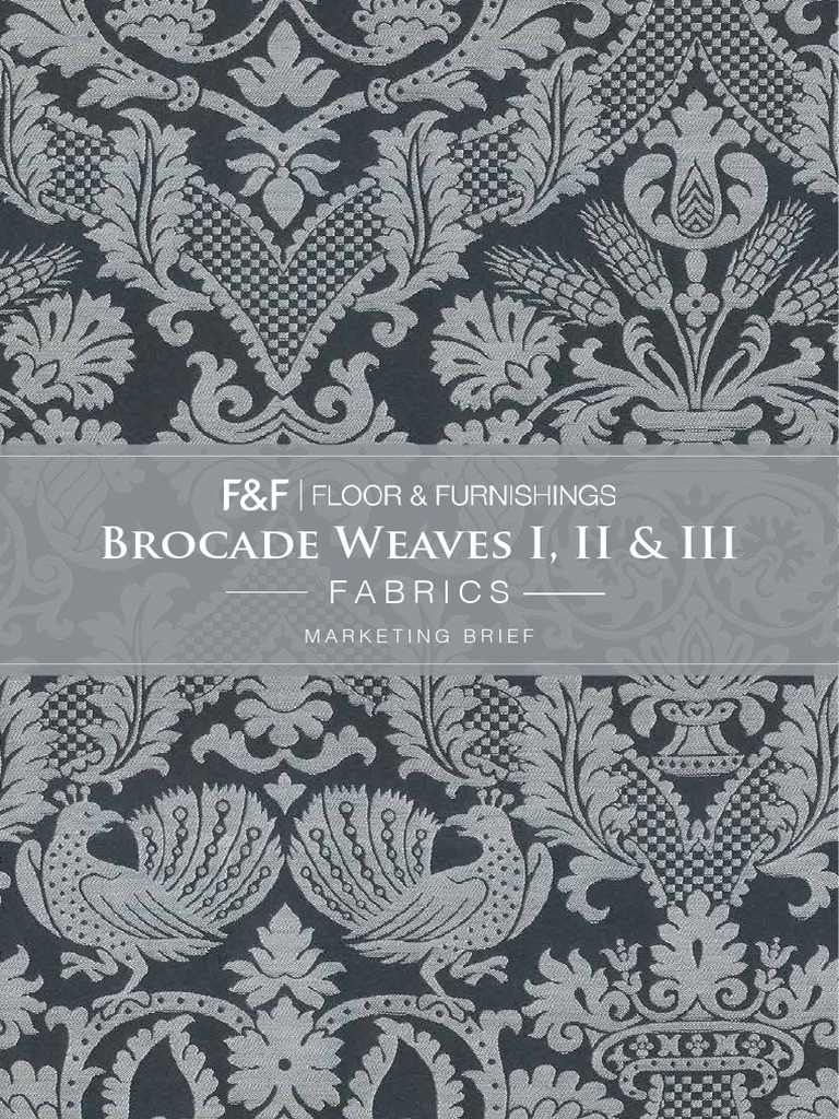 Brocade Weaves-1&2&3_MKT | PDF | Textiles | Weaving