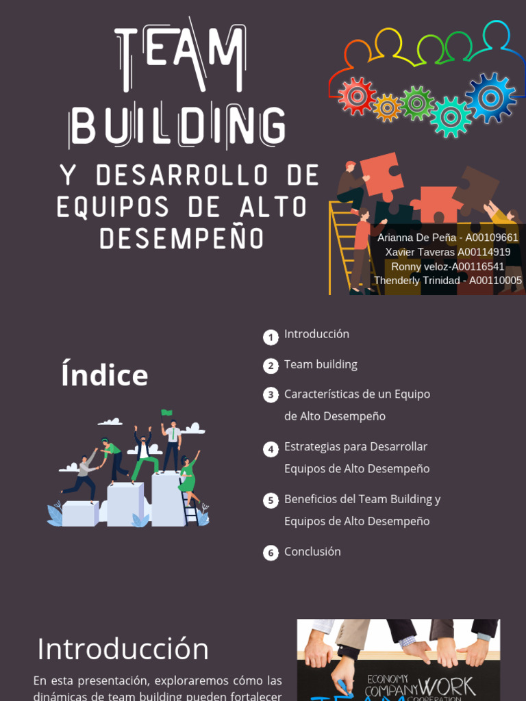 Beneficios del Team Building Efectivo | PDF | Team Building | Liderazgo