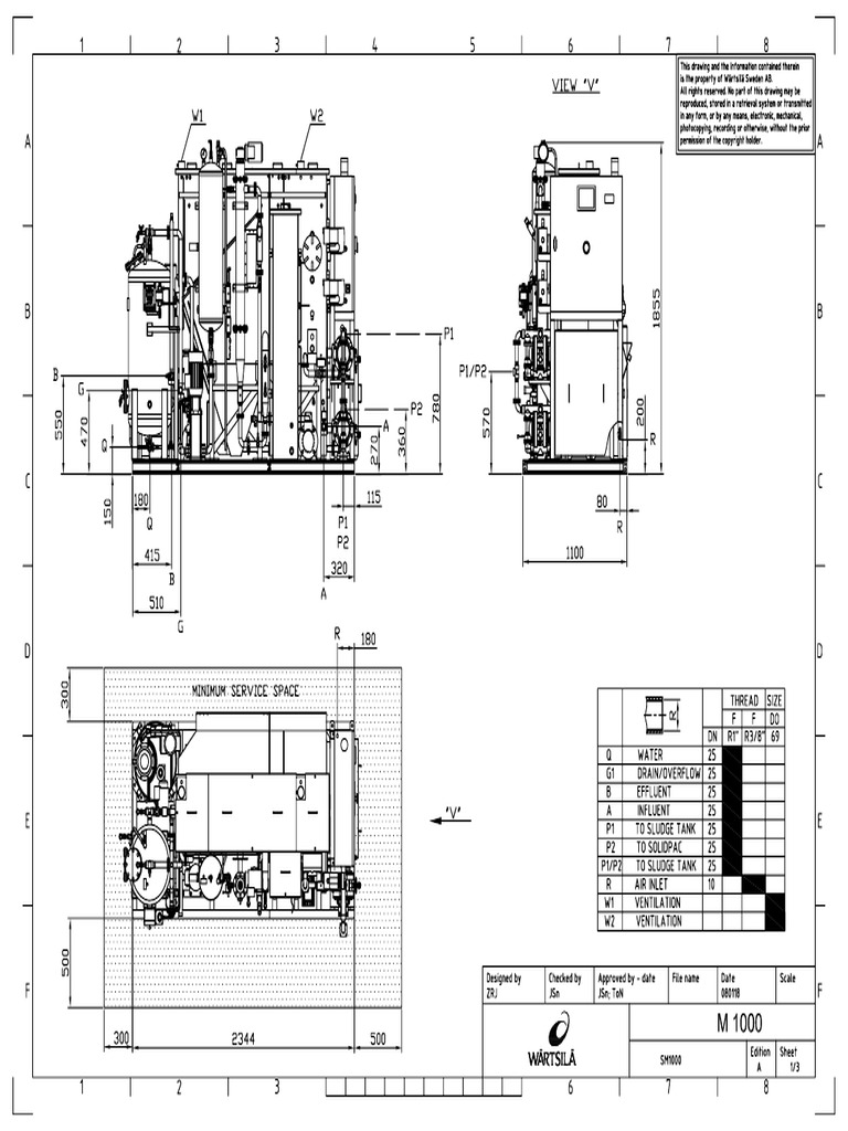 OWS 1000 Principal Drawing | PDF