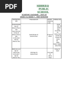 AISD - Academic Calendar 2025 2026 | PDF