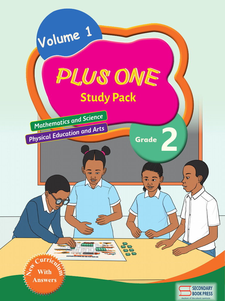 Plus One Grade 2 Study Pack Vol 1 | PDF | Senses | Rectangle