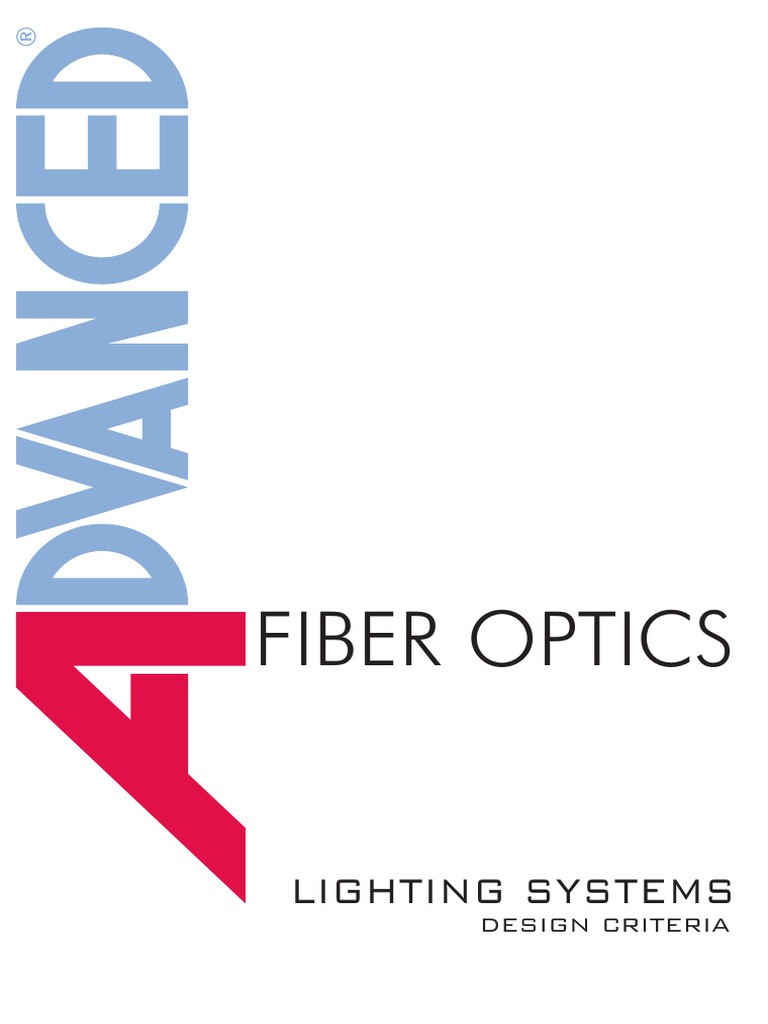 Lighting Systems Design Criteria - LED and Fiber Optic Lighting by ...