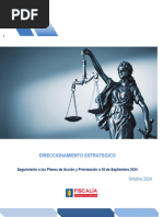 Direccionamiento Estratégico de La Fiscalía en Los Próximos 4 Años | PDF | Fiscal | Auditoría
